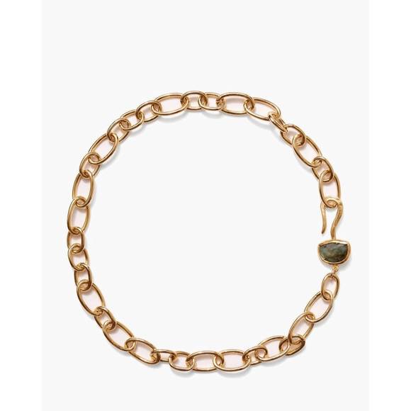 Chan Luu | Jewelry | New Chan Luu Luna Chain Necklace In Labradorite ...